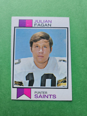 Julian Fagan card #473 Topps Football Card 1973 New Orleans Saints | eBay