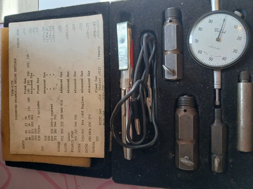 Tyme Rite Vintage Snowmobile Timing Tool -Yamaha - JLO -Hirth -Ski Doo ...