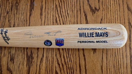 Willie Mays Autograph Adirondack Model Baseball Bat "SAY HEY" Certified ...