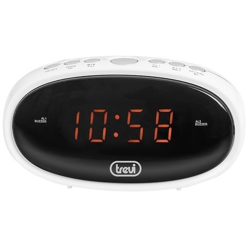 Trevi Digital Alarm Clock with Two Alarms | eBay