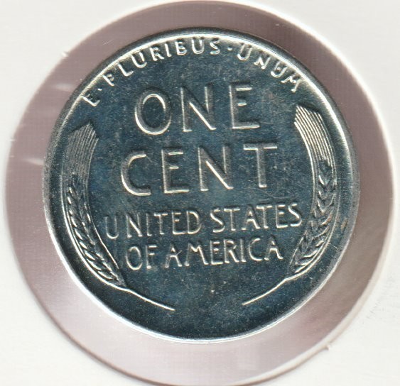 1943 WWII Lincoln Wheat Steel Penny US Uncirculated Cent War Collection ...