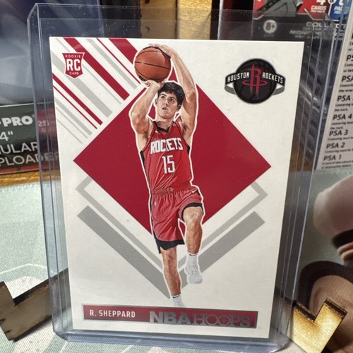 2024-25 Panini NBA Hoops #291 Reed Sheppard Tribute Rookie (RC) Houston ...