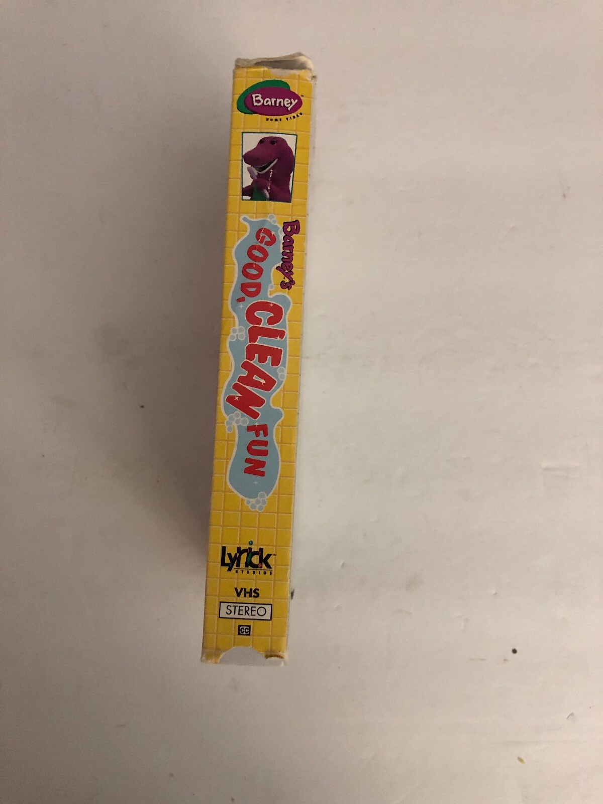 Barney Good Clean Fun(VHS 1998)TESTED-RARE VINTAGE COLLECTIBLE-SHIPS N ...