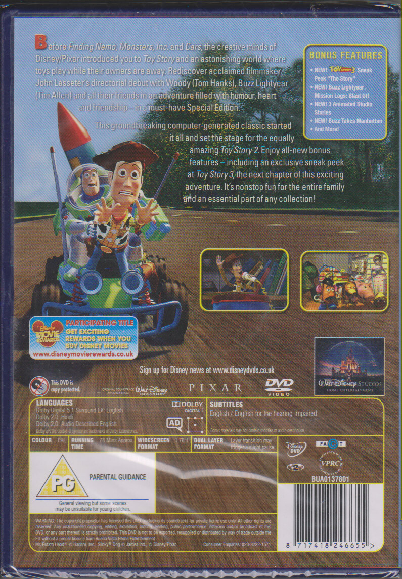 Menú Del Dvd De Toy Story 2