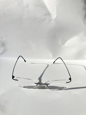 Nikon Titanium NC06 Rimless Eyeglass Frames Metallic Purple | eBay