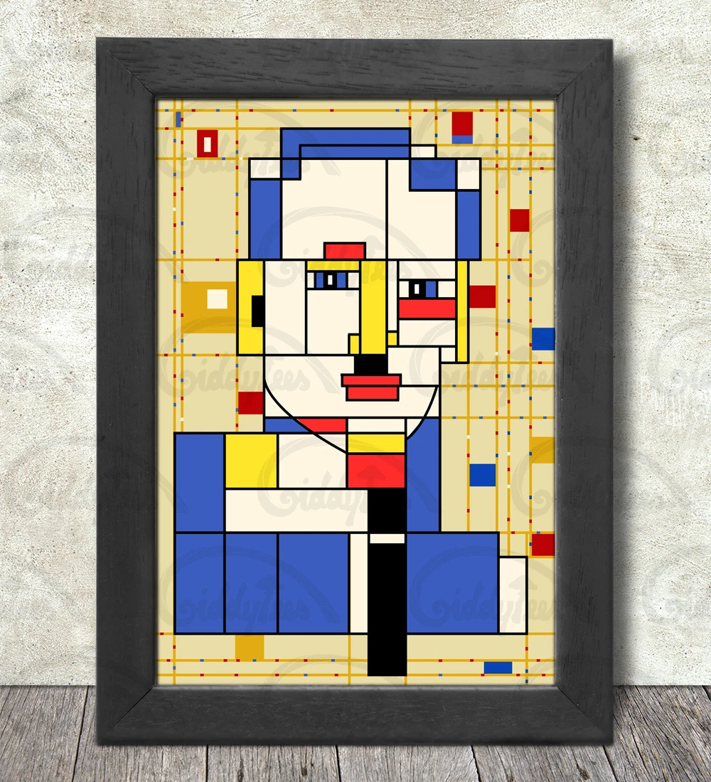 Piet Mondrian Portrait