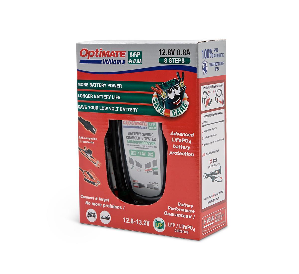 Kawasaki Motorcycle - C57001471 - Optimate TM-471 Lithium Battery ...