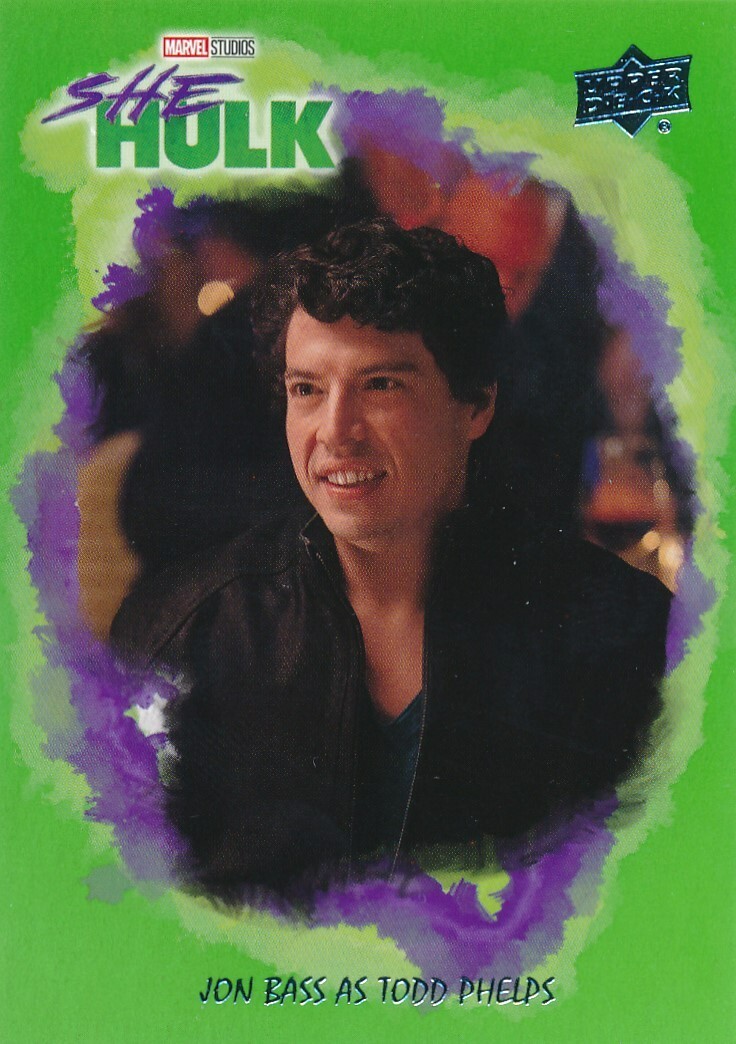 #8 JON BASS/TODD PHELPS 2023 Upper Deck She-Hulk NEON GREEN ENSEMBLE | eBay