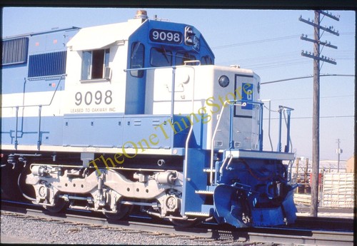 EMDX SD60 9098 1980s 35mm Slide Vtg Train Original | eBay