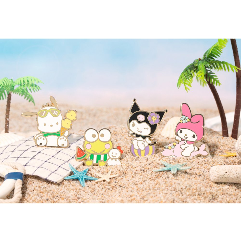 Sanrio Characters Summer Enamel Pin Badge (1PC) | eBay