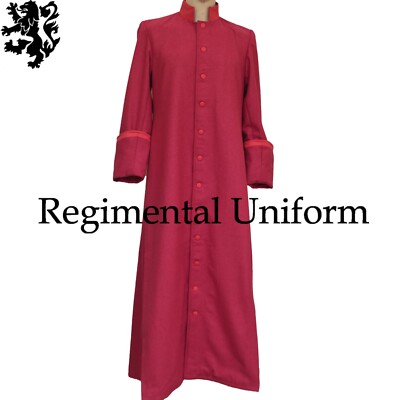 Pastor Clergy Robe Roman Cassock Priest Robe Bishop Men Pink Tropical ...