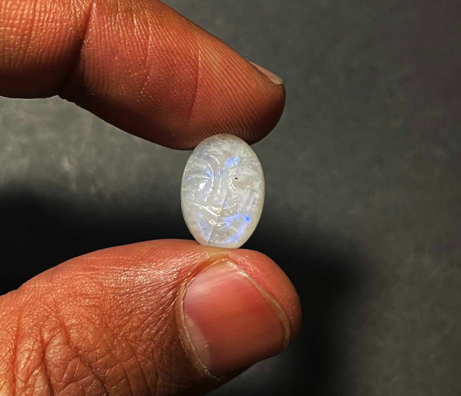 Naturel Pierre Main Sculpté Visage Loose Pierre Précieuse 10 | eBay