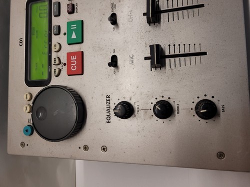 NUMARK CD MIX-1 Professional Dual CD Mixing Console Power Cable ...