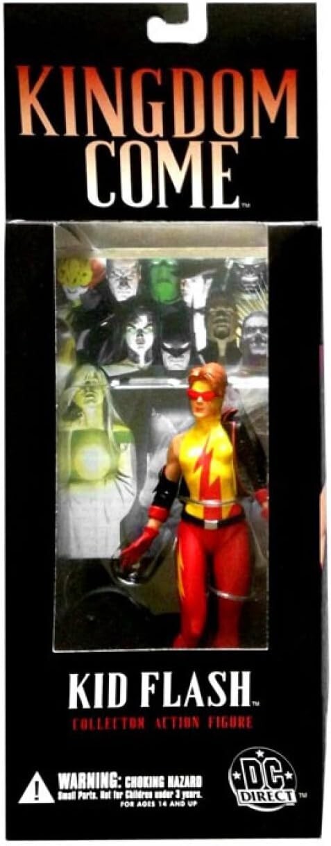 Kid Flash DC Direct Kingdom Come Action Figure New NIB 2003 Alex Ross ...