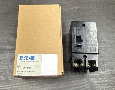 GHB2020 EATON Cutler Hammer 20 Amp 480/277V 2 Pole Bolt On Circuit ...
