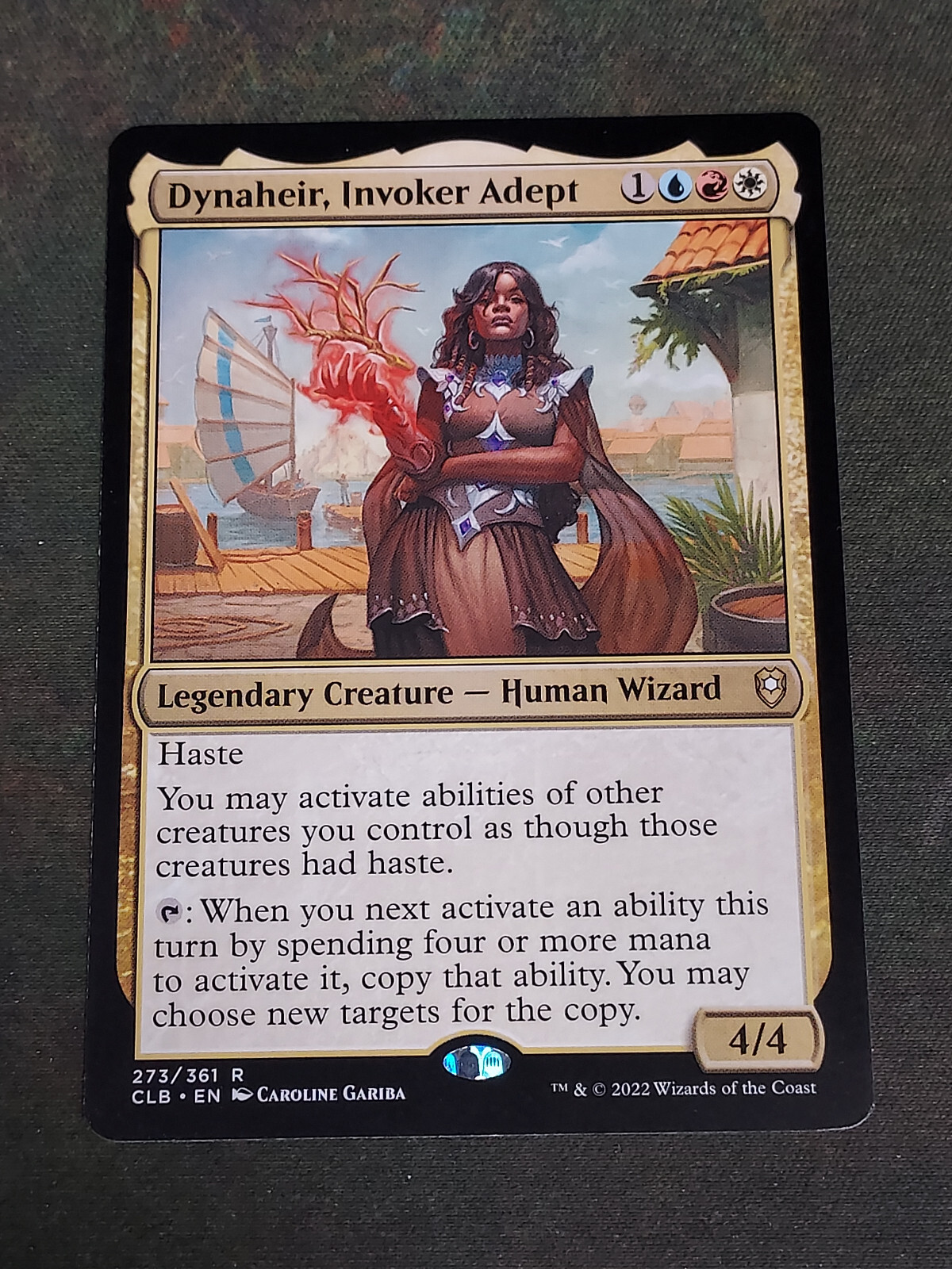 Dynaheir, Invoker Adept Battle for Baldur's Gate Magic the Gathering ...