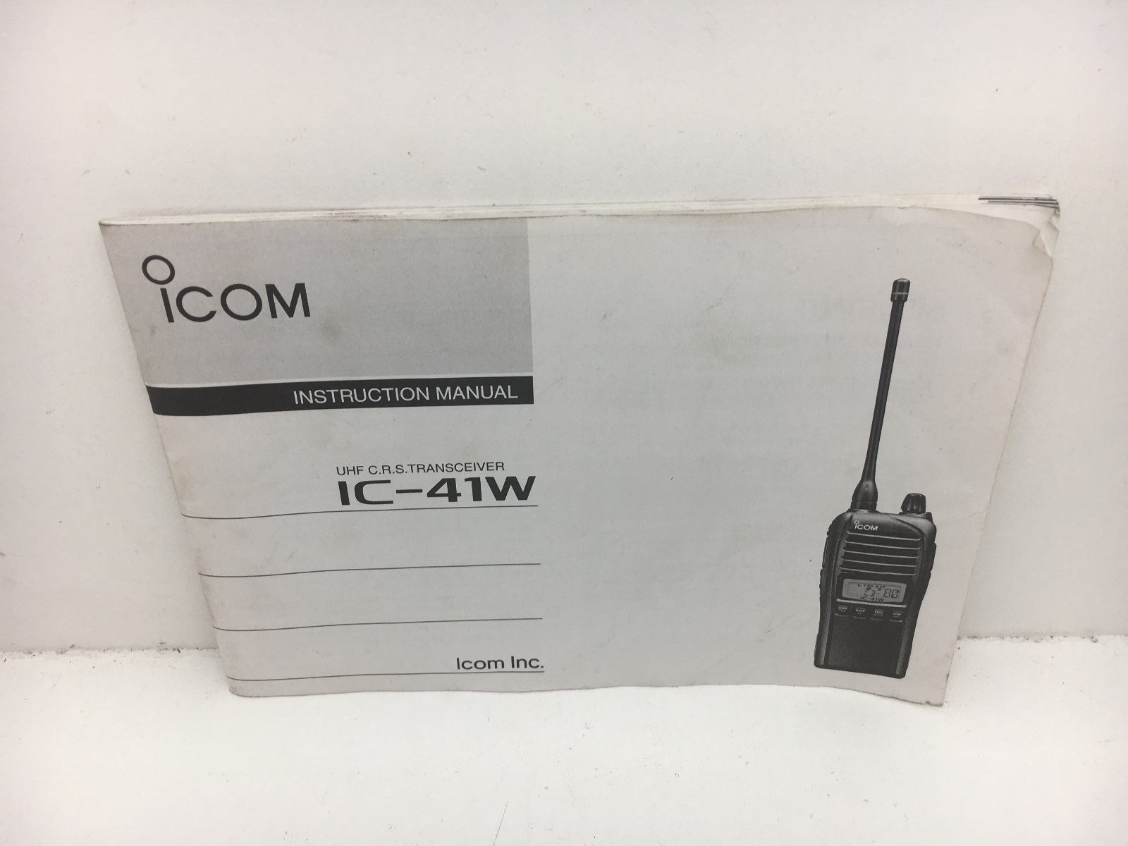 Globe Roamer Icom IC-41W Instruction Manual | eBay