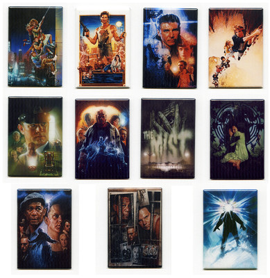DREW STRUZAN POSTER MAGNETS w/ BLADE RUNNER THE THING GOONIES MIST ...