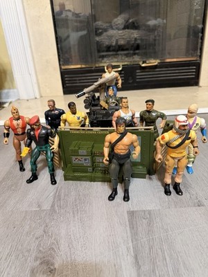 Vtg Coleco 1986 Rambo Force Freedom Action Figures,Defender 6x6, Comm ...
