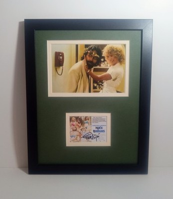 Signed Tommy Chong Nice Dreams Display Framed 4x6 Photo Auto Mini ...