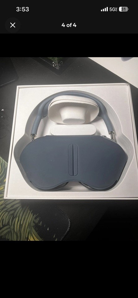 Air pod Max Blue Apple Headphones Brand New | eBay