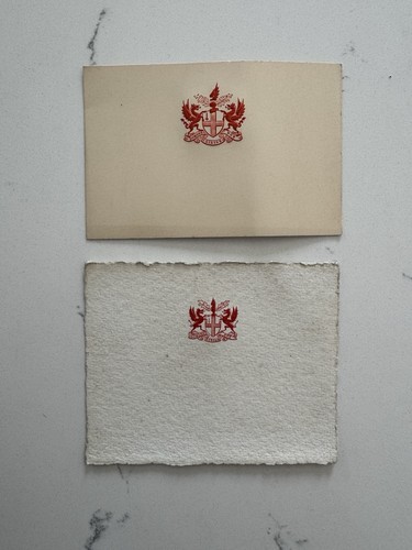 Blank City Of London Police Officers Mess Place Setting Cards | eBay UK
