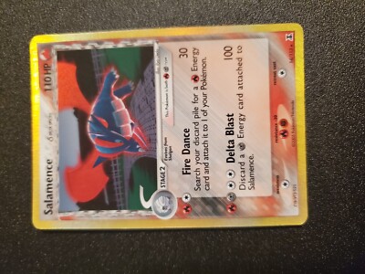 Pokémon TCG Salamence (Delta) EX Delta Species 14/113 Holo Holo Rare | eBay