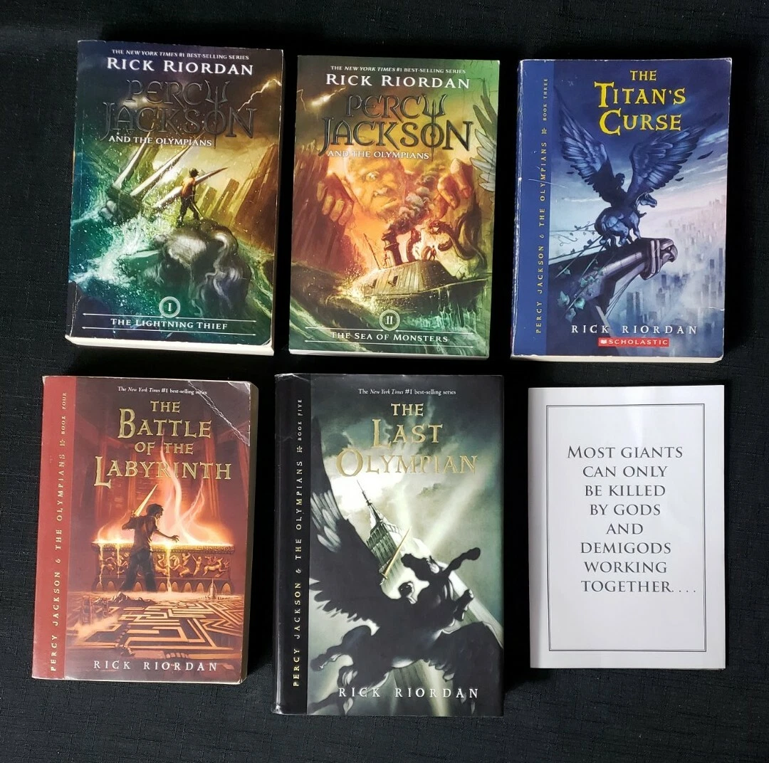 Percy Jackson The Last Olympian Book Cover