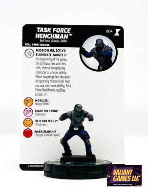Marvel Heroclix Task Force Henchman #004 w/ Card Black Widow Set | eBay
