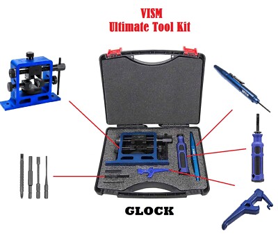 NCStar VISM VTGUTK Ultimate Glock Pro Armorers Tool Kit for Gen 1-5 ...
