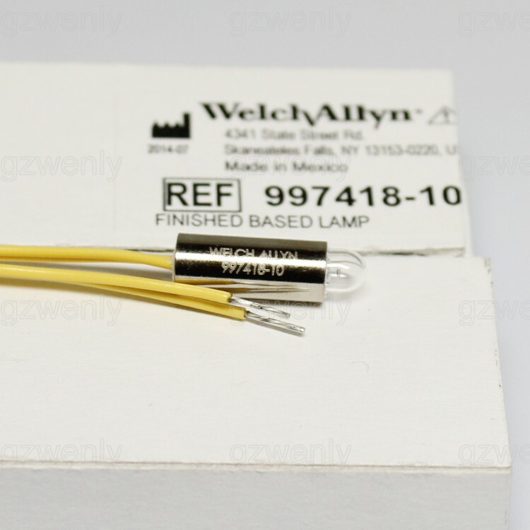 WELCH ALLYN 997418-10 3.5V 0.43A light 2100P 2100Q 1900C turbidimeter ...