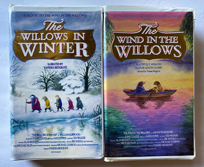 The Wind in the Willows & The Willows in Winter VHS Clamshell Set of 2 ...