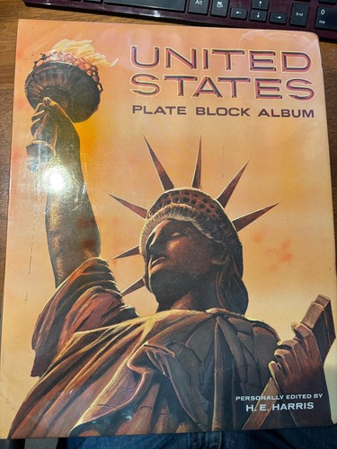 Harris U.S. Plate Block Album Vol B 1964-1972 includes inscription ...