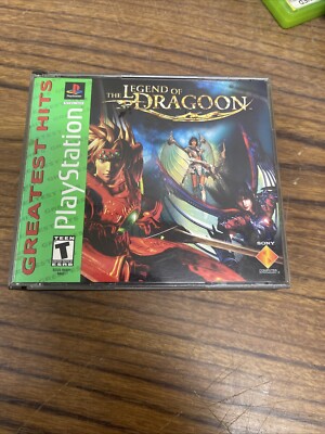 The Legend of Dragoon (Sony PlayStation 1, 2001) PS1 Greatest Hits NO ...