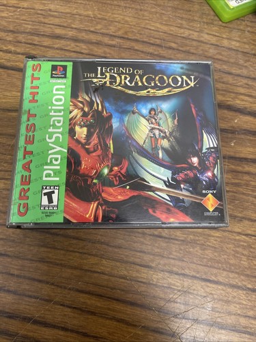 The Legend of Dragoon (Sony PlayStation 1, 2001) PS1 Greatest Hits NO ...