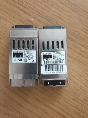 Cisco WS-G5484 1000Base-SX GBIC Gigabit Transceiver Module GLC-SX | eBay UK