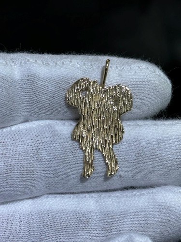 14k Yellow Gold Vintage Cabbage Patch Kids Halo Charm Pendant 2.2 Grams ...