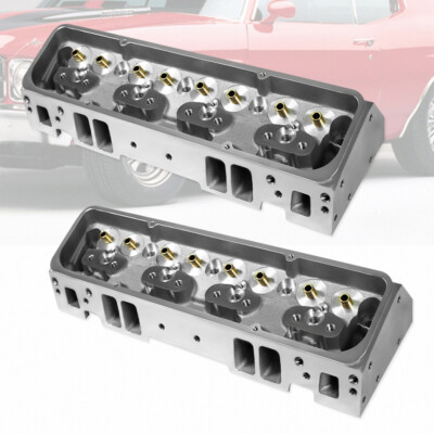 Chevy SBC 283 302 305 327 383 400 V8 Angle Plug Aluminum Bare Cylinder ...