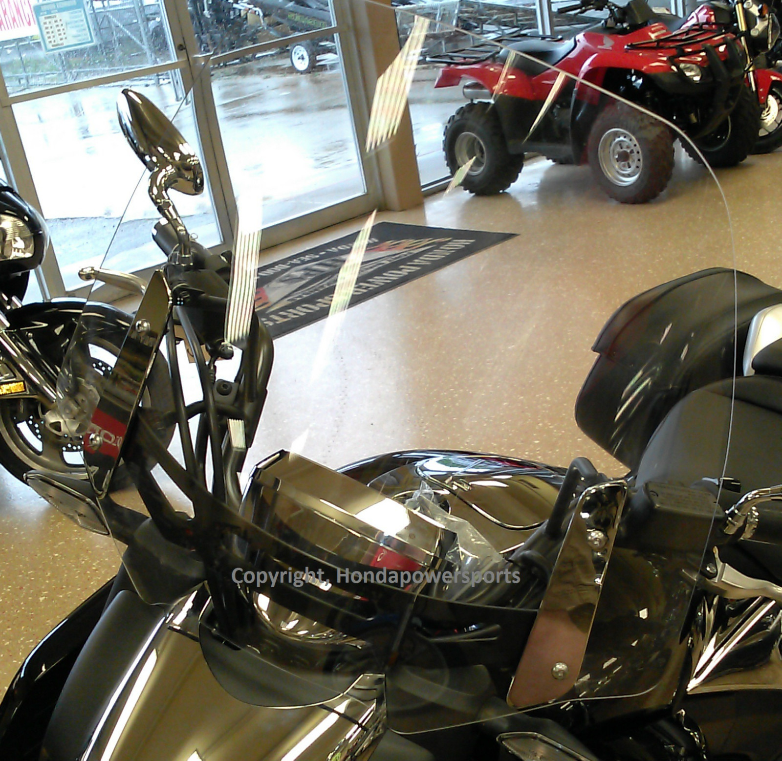 2014-2015 Valkyrie GL1800C Tall Windscreen Windshield Honda Valkery ...