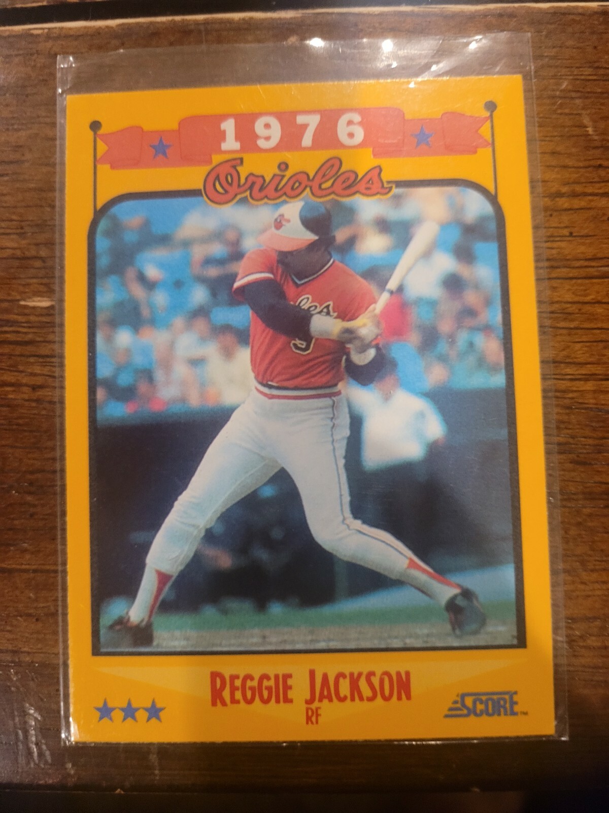 1988 Score Salute to Reggie Jackson 1976 Orioles 10 MT | eBay