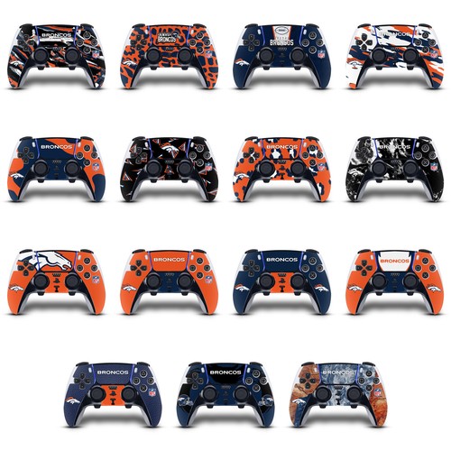 OFFICIAL NFL DENVER BRONCOS VINYL SKIN FOR SONY PS5 DUALSENSE EDGE ...
