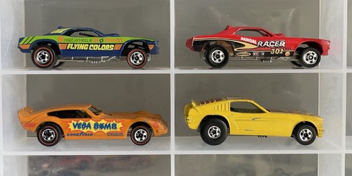 Hot Wheels Vintage Lot of 4 Vega Bomb Radical Racer Eliminator Show ...