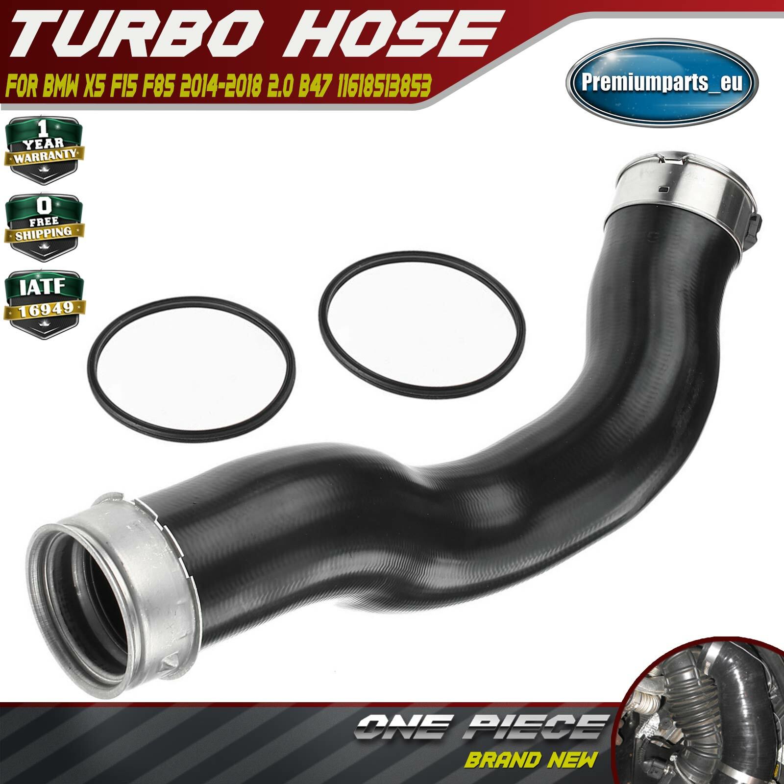 New Intercooler Turbo Hose for BMW X5 F15 F85 2014-2018 2.0 B47 ...