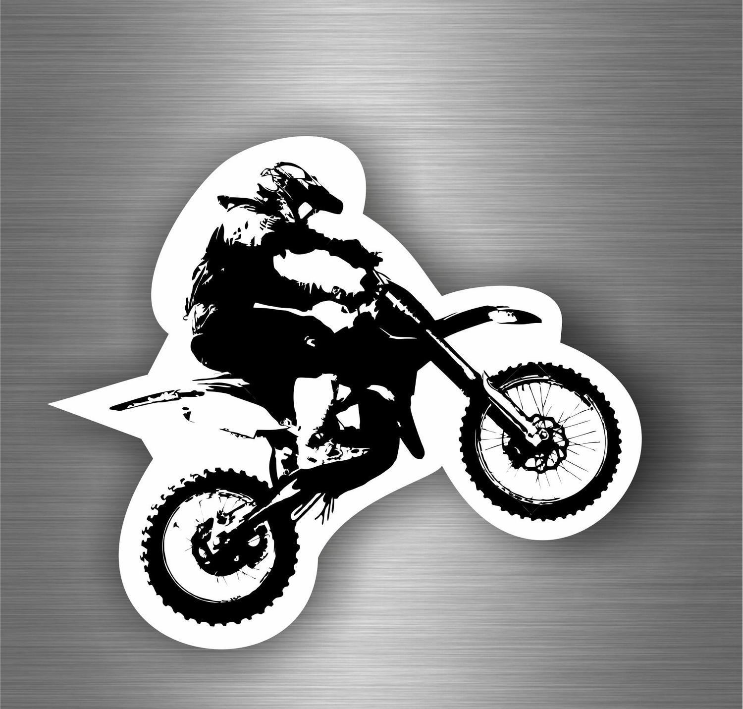 Sticker Biker Motorbike Helmet Circuit Biker Cross Mototcross r3 | eBay