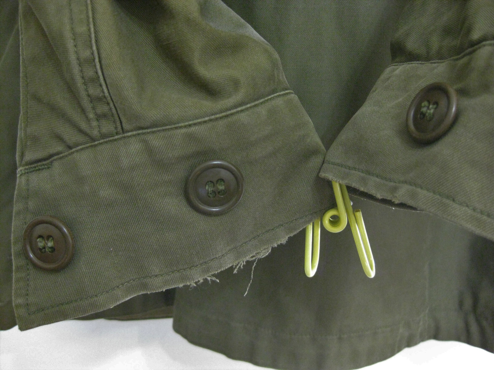 Vintage 1940s WWII M 1943 US Army Field Coat Early Design Jacob ...