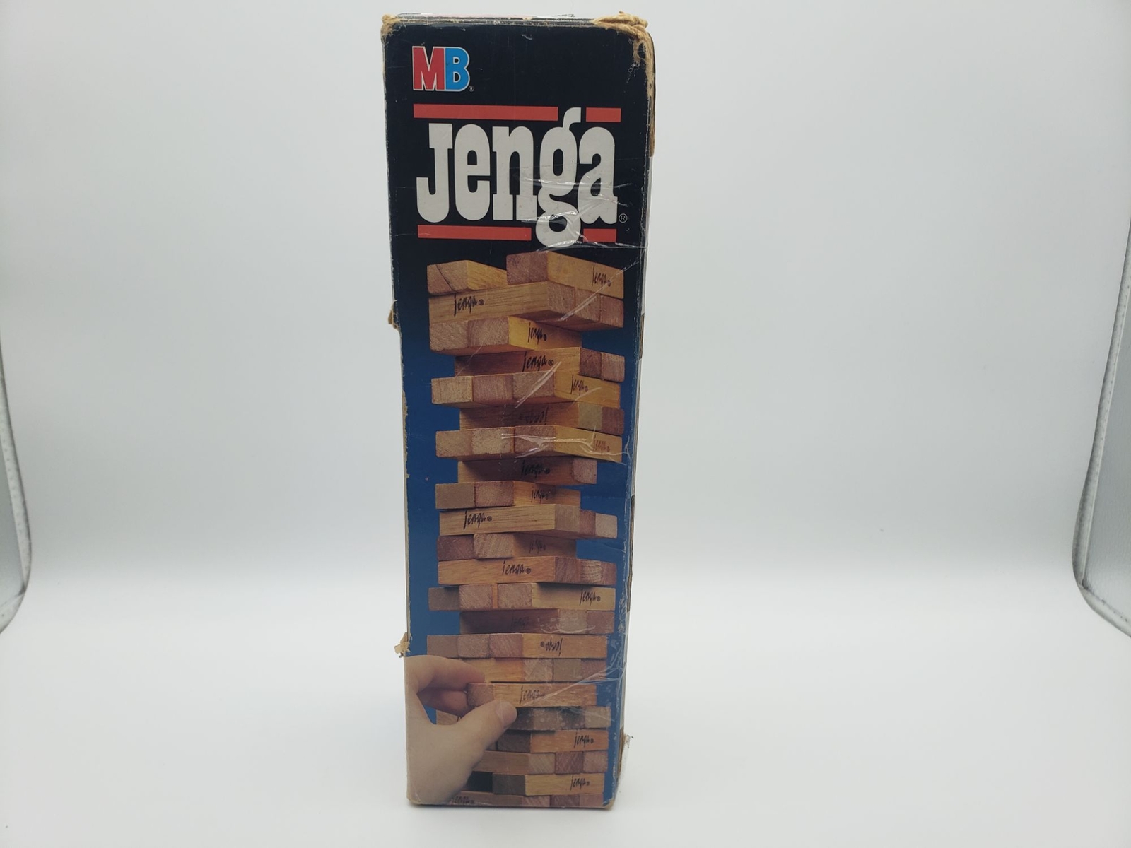 Vintage Milton Bradley Jenga Game 1986 Original Box | eBay