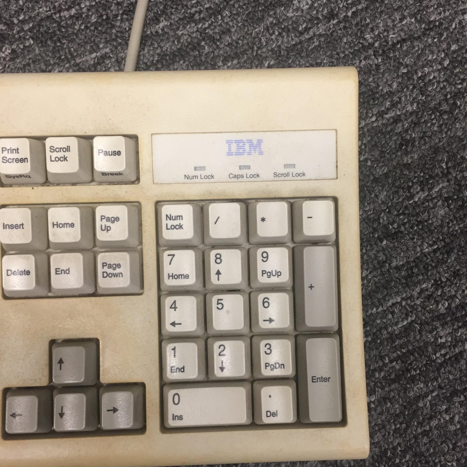 Vintage IBM Kb-8923 Computer Keyboard Clicky Key for sale online | eBay