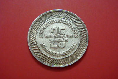 25 Cent Gaming Token - Mohawk Racetrack Campbellville, Ontario | eBay
