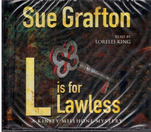 Sue Grafton L is for Lawless audiobook CD NEW read by Lorelei King ...