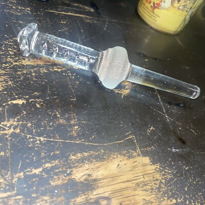 Vtg Glass New Cory Filter Rod Marked And Patented | eBay